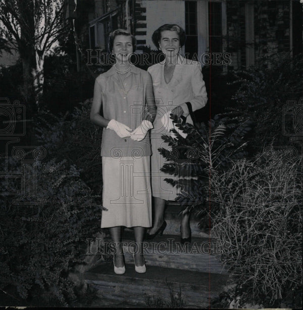 1952 Press Photo Diane Carroll Democratic Volunteer- RSA04895 ...
