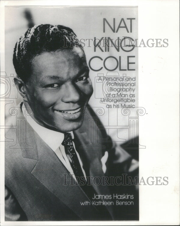 1985, Nathaniel Adams Coles Nat King Cole- RSA09307 - Historic Images