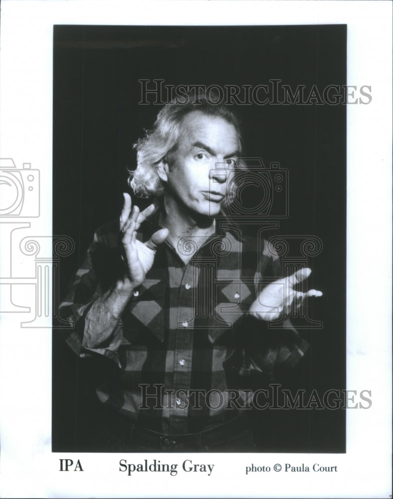 1997, Spalding Gray Playwright Actor- RSA09693 - Historic Images