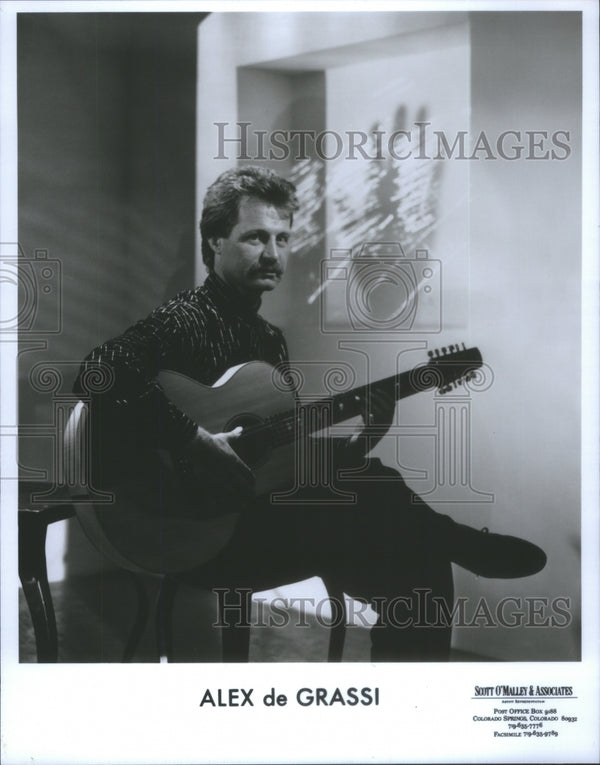 1993 Press Photo Alex de Grassi- RSA09731 - Historic Images