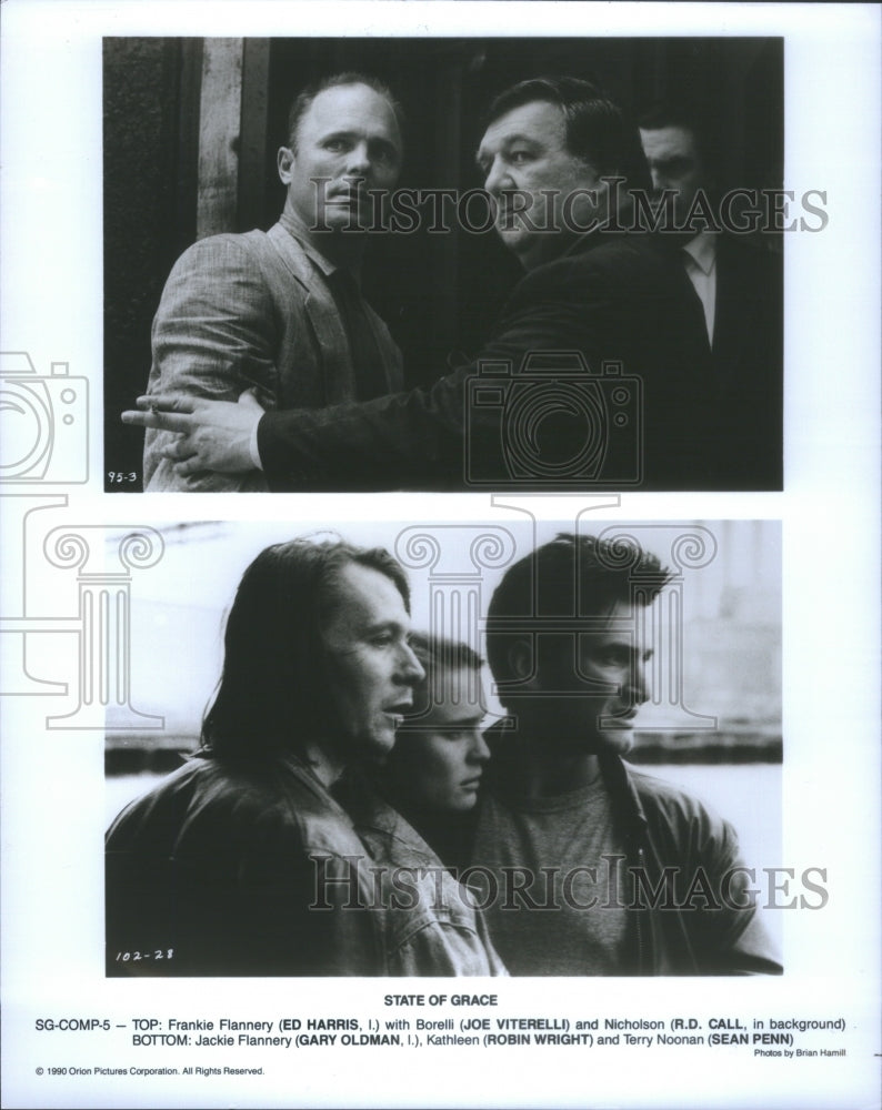 1990 Movie Film State Of Grace Cast Actors - Historic Images
