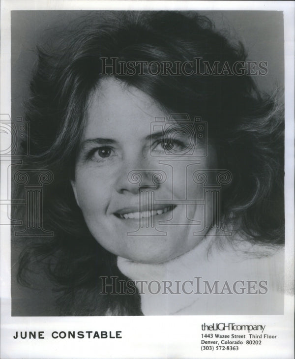 1979 Favre June Pose Theater Entertainer - Historic Images