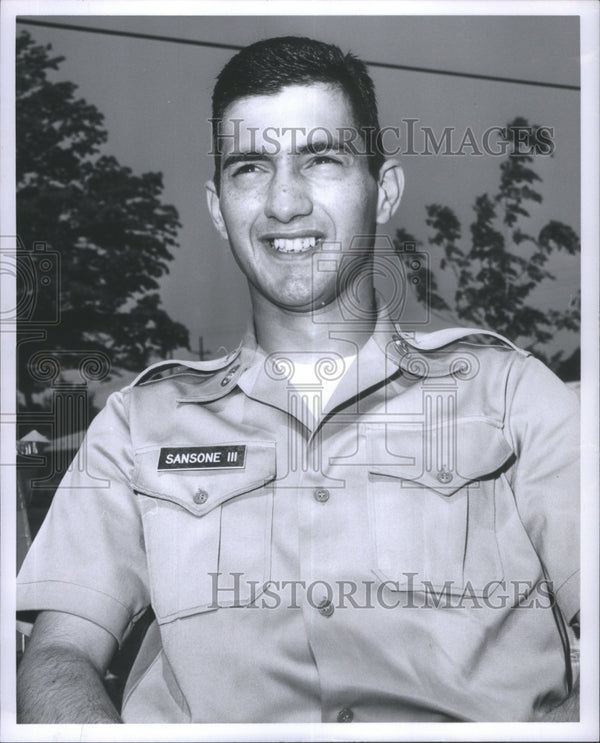 1966 Pvt Joseph Sansone, Discharged From Ar - Historic Images
