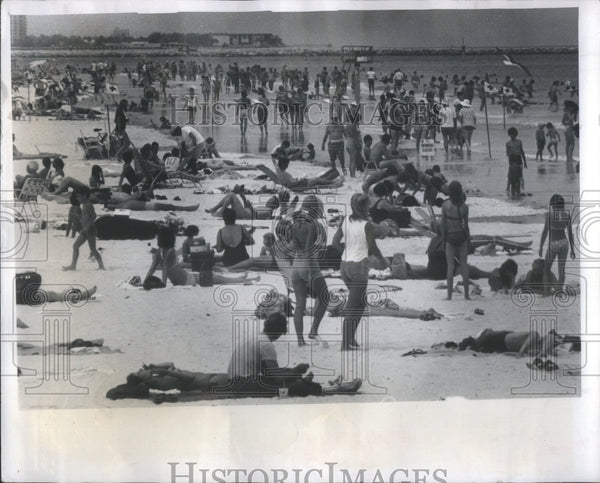 1978 Press Photo Summer clearwater beach residents- RSA29437 - Historic ...