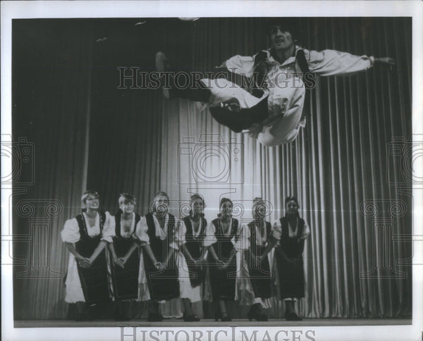 1974 Yugoslavia Dance Group Frula - Historic Images