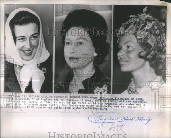 1963 Press Photo Princess Alexandra England Royal Famil- RSA38279 ...