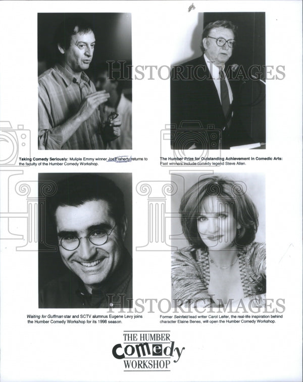 Press Photo Joe Flaherty/Steve Allen/E. Levy/Carol Leif- RSA42867 ...