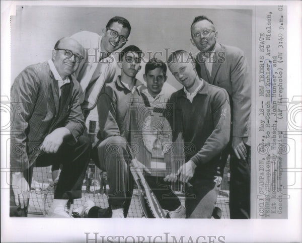 1963 Press Photo Ed Kuhler Art Nielsen Kaufman Kit John- RSA49189 ...