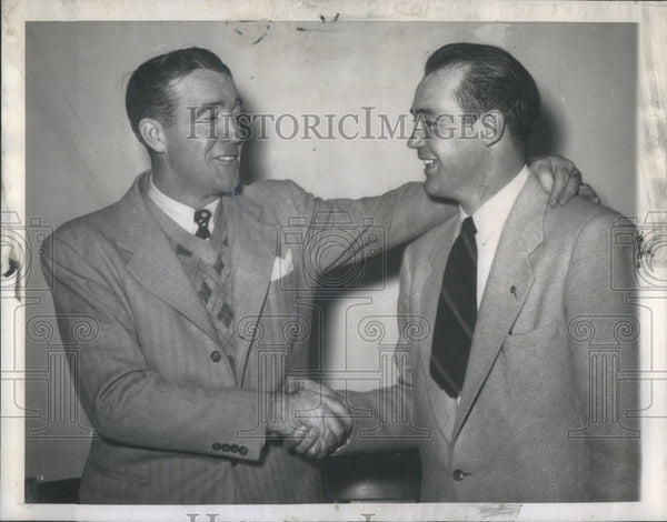 1946 Frank Leahy-Notre Dame Football Coach - Historic Images