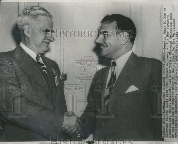 1948 Senator James Kem Missouri Gov Thomas - Historic Images