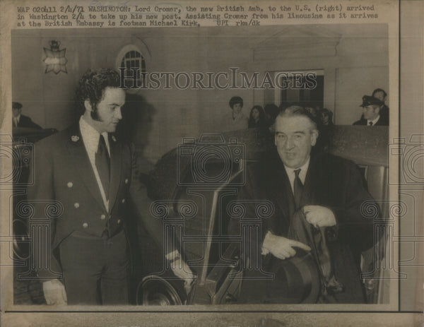 1971 Press Photo British Ambassador To U.S. Lord Cromer- RSA52415 ...