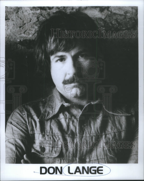 1977 Entertainer Don Lange - Historic Images