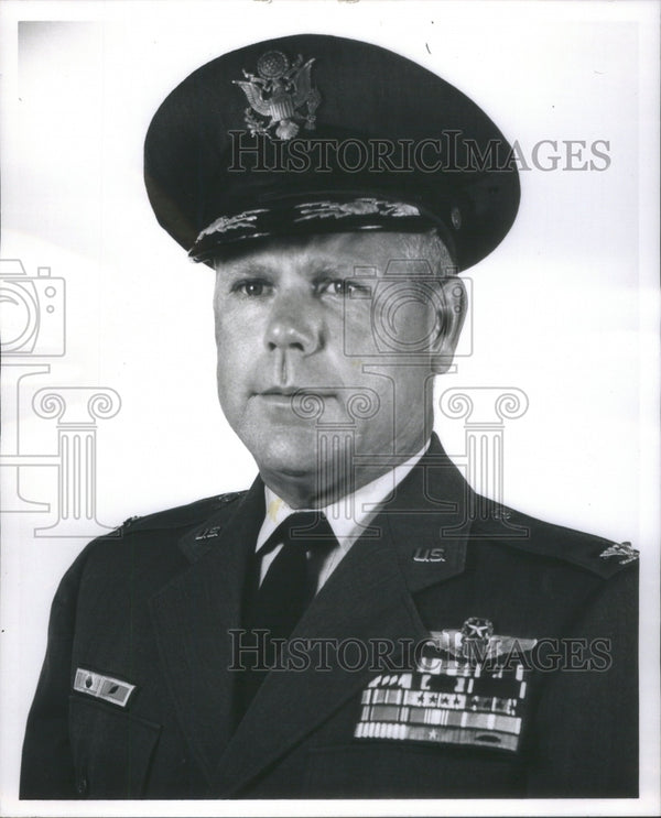 1962 Colonel Benjamin Hardy King USAF Commander Air Warfare Center ...