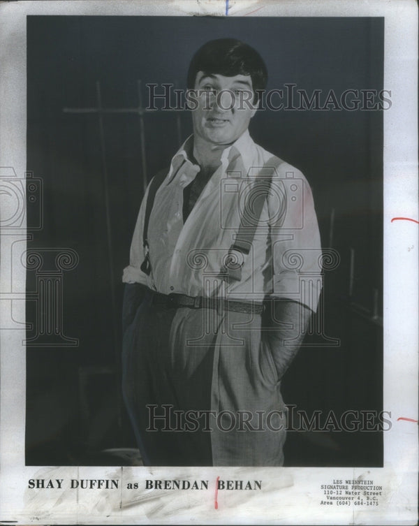 1975 Actor Shay Duffin - Historic Images