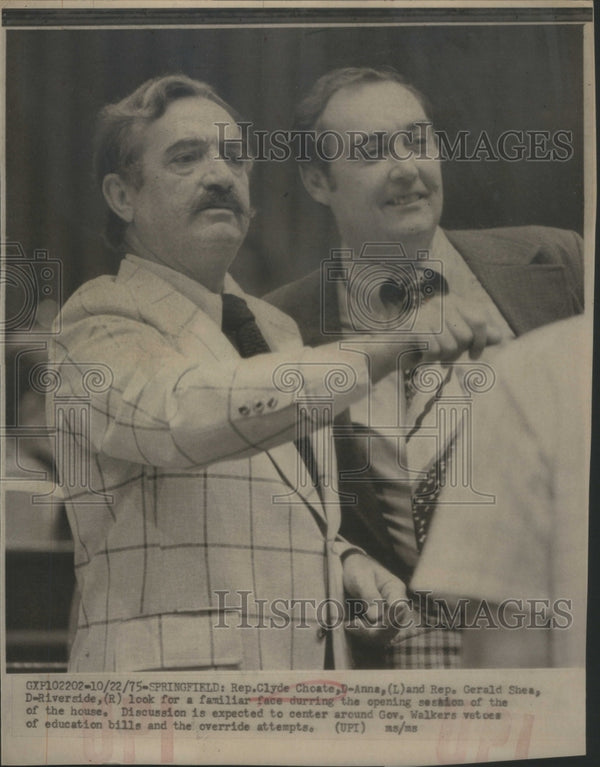 1975 Representative Clyde Choate Representative Gerald Shea House ...