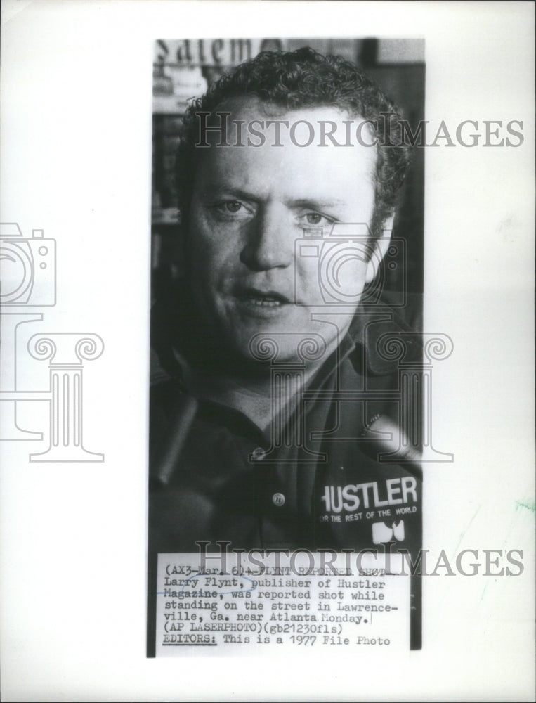 1977 Larry Flynt Publisher Hustler Magazine - Historic Images