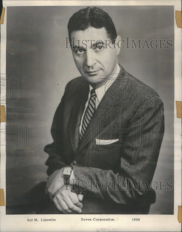1958, Sol M. Linowitz running for governor of New York.- RSA72555 ...