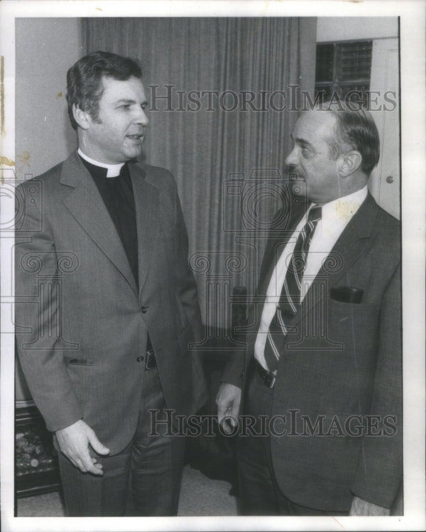 1973 Rev. Fred Momenthy and Rev. William Killam of the Chicago area ...