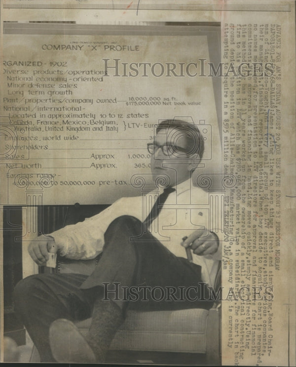 1968 James J. Ling - Historic Images