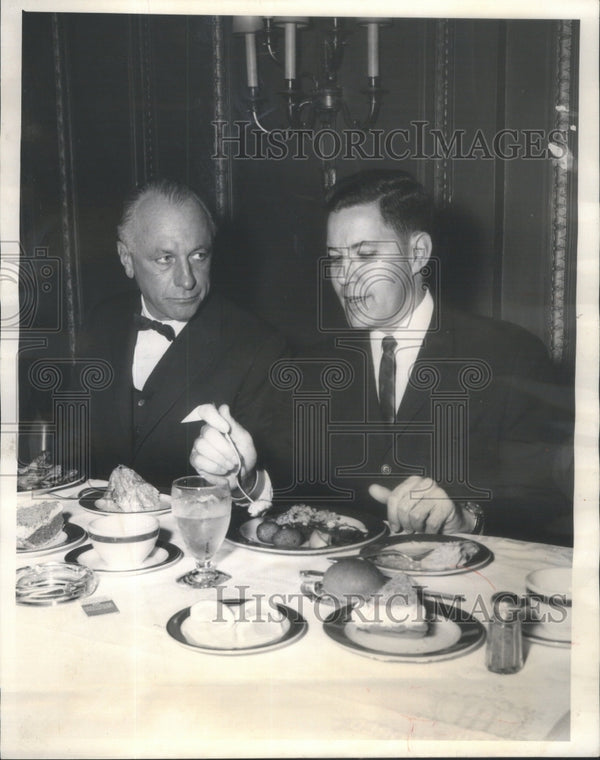 1964 Press Photo Palmer House Nathaniel Hansen Donald Allstate Company ...