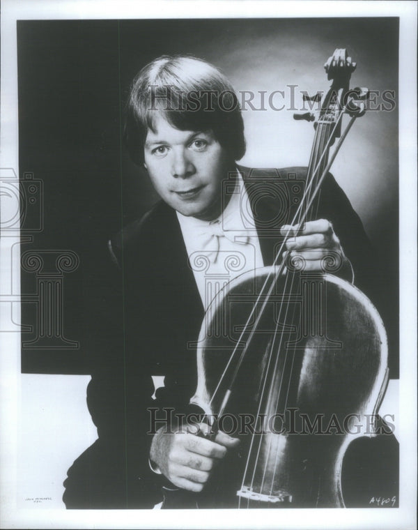 Press Photo Lynn Harrell American Classical Cellist - Historic Images