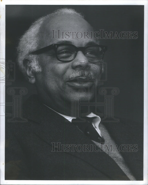 Press Photo Chicago Novelist Cyrus Colter Portrait - Historic Images