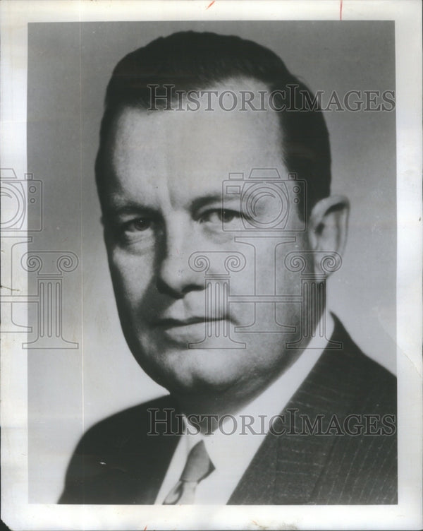 1966 Press Photo National Can Corp Senior VP Of Sales Frank Considine ...