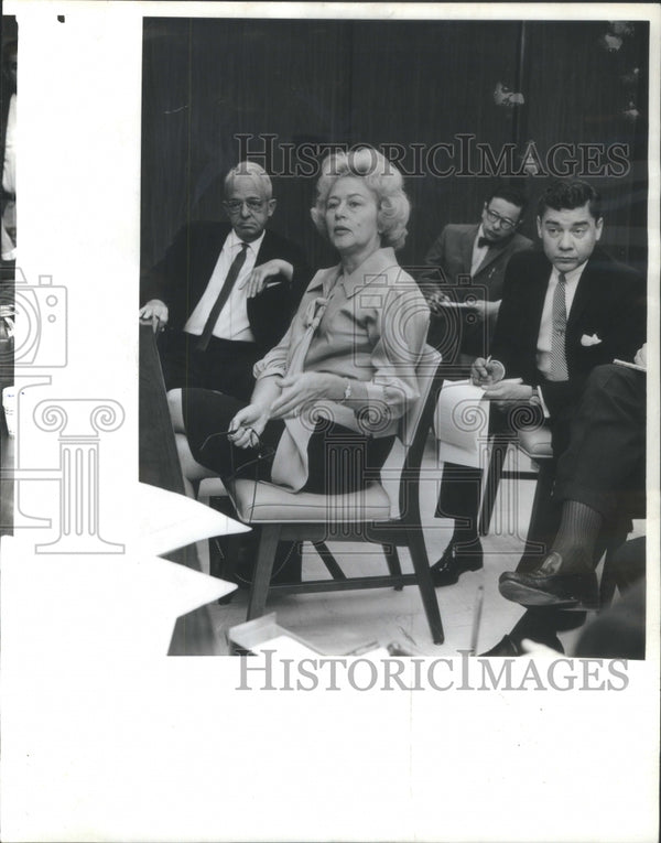 1964, Questioning of Mrs. Ann Detchemendy, secretary to George E. Day ...