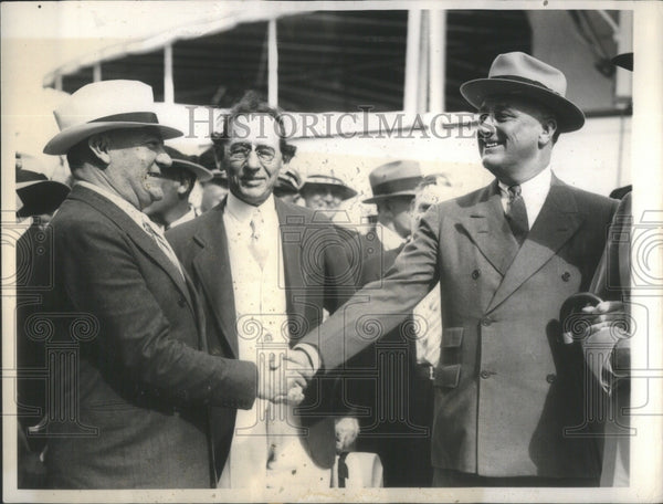 1934 President Franklin Roosevelt & Gen. Hugh Johnson - Historic Images