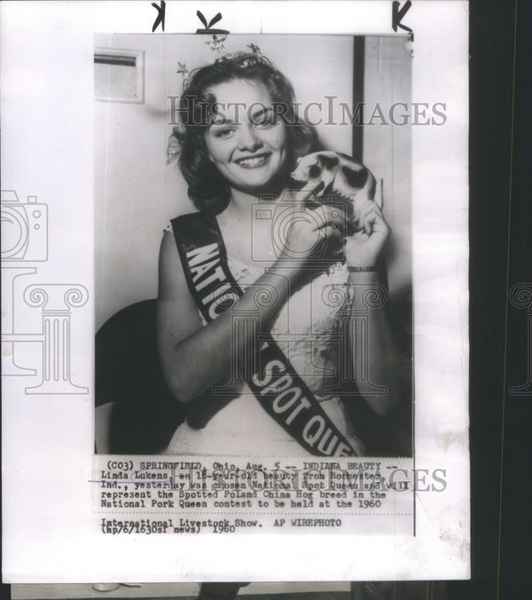 1949 Fredda Duncombe Linda Lukens National Spot Queen Jack Lynch ...