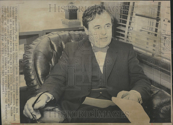 1967 Press Photo Texan Bob Eckhardt democratic house member - Historic ...