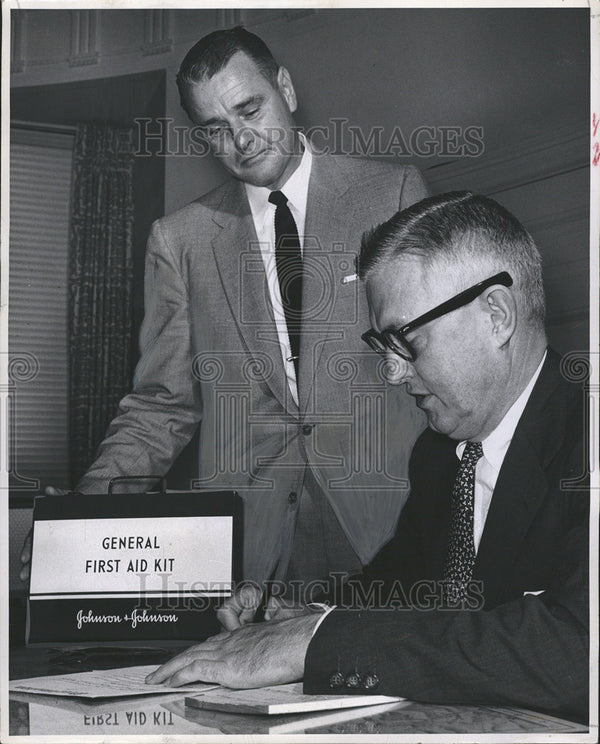1955 Press Photo Denver Mayor Will Nicholson - Historic Images