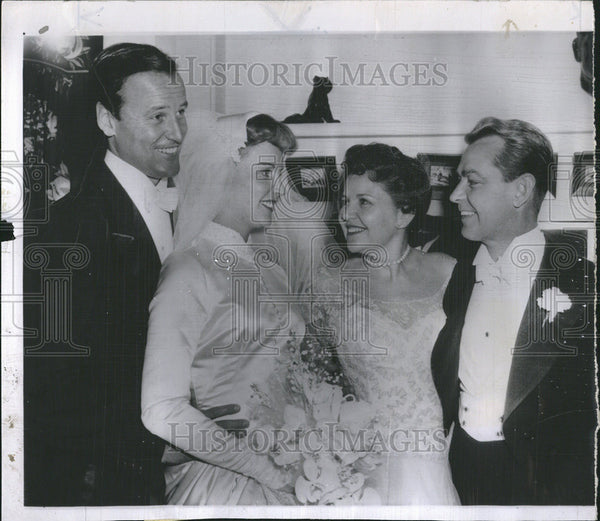 1955 Press Photo Richard Anderson Alan Ladd Sue Carol Ladd Stepfather ...