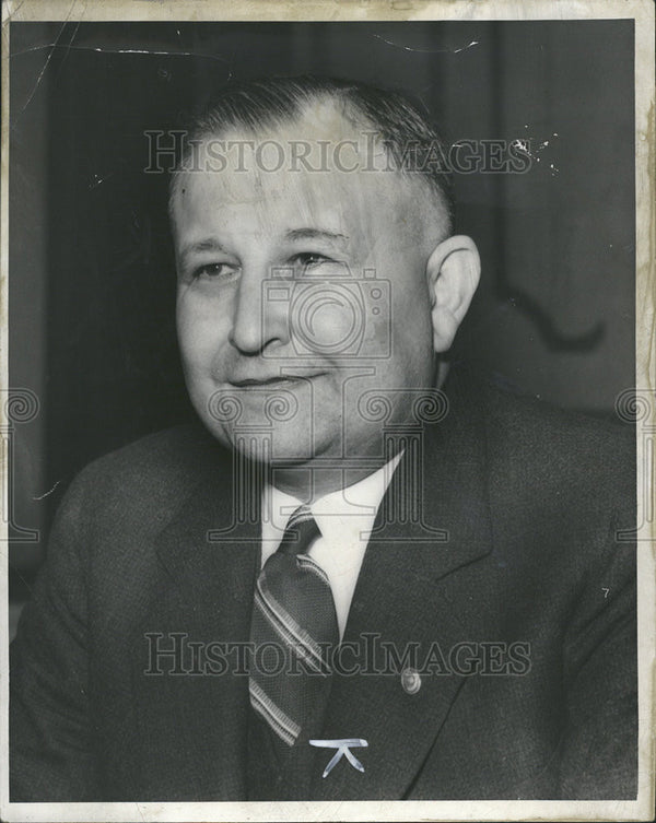 1937 Press Photo Herman Browe Assistant Superintendent Detroit Public ...