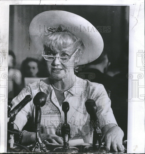 1962 Press Photo Actress Penny Singleton - Historic Images