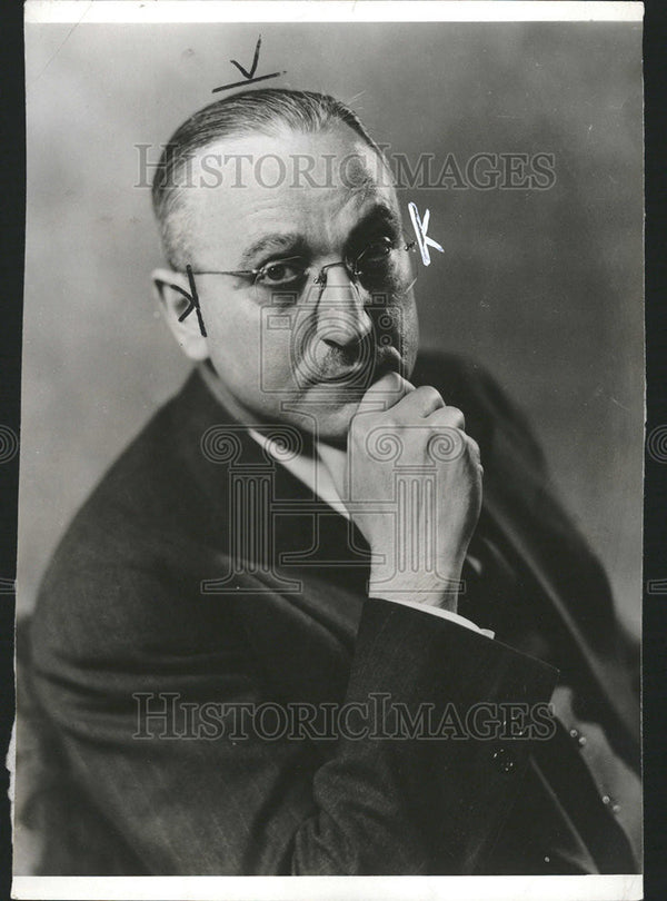 1939 Press Photo Psychiatrist Dr. Karl A. Menninger - Historic Images