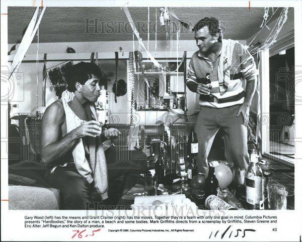 1984 Press Photo Gary Wood Grant Cramer Mark Griffiths Steven Greene K ...
