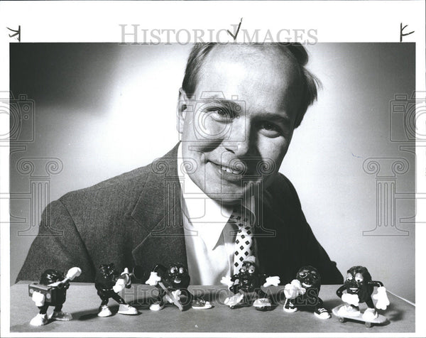 1988 Press Photo John Chidester Famous Personality Business Man Raisen ...