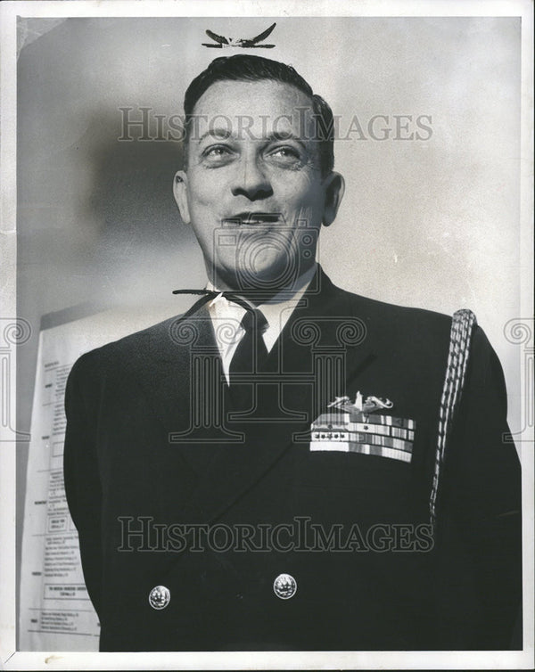 1962 Press Photo William Robert Anderson US Navy secretary aide Repres ...