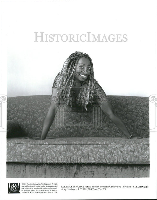 1995 Press Photo Ellen Cleghorne star Cleghorne Twentieth Century Fox ...