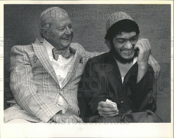 1987 Press Photo Mohammed Anwar Afghanistan Rebel Cornea Richard Perri ...