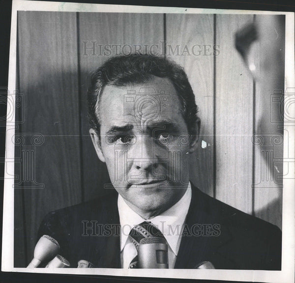 1971 Press Photo Thomas A Foran Attorney Democrats Slate Making Sherma ...