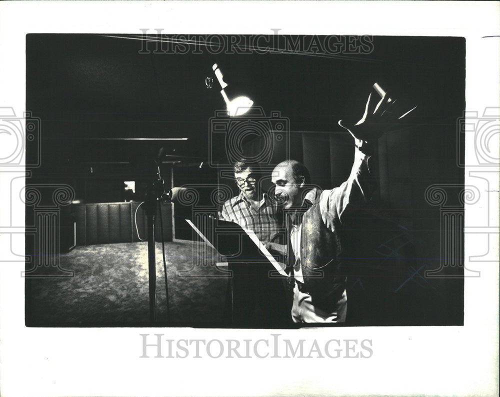 1977 Press Photo Don Kennedy & Tom Alderman Record For The Lindbergh S ...