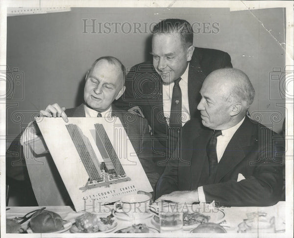 1957 Press Photo Paul Hedden Chicago City Deputy Commissioner ...