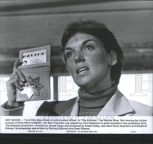 1977 Press Photo Tyne Daly plays Kate rookie police officer Enforce Di ...