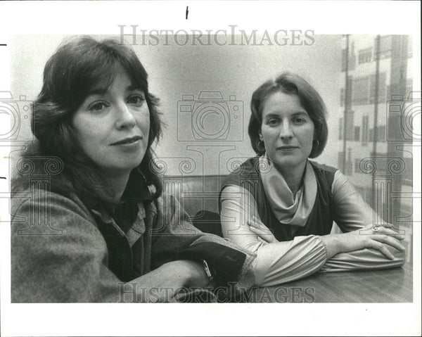 1977 Press Photo Jennifer Fleming Carolyn Washburne Ray Burley ...