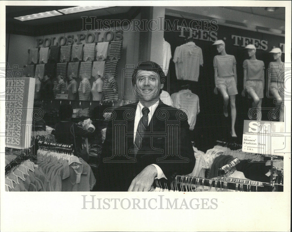 1985 Press Photo John Eyler Chairman Executive - Historic Images