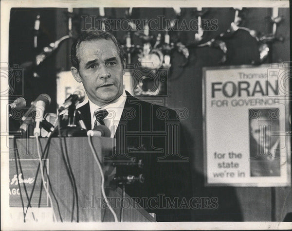 1989 Press Photo THOMAS A. FORAN FORMER UNITED STATES ATTORNEY NORTHER ...