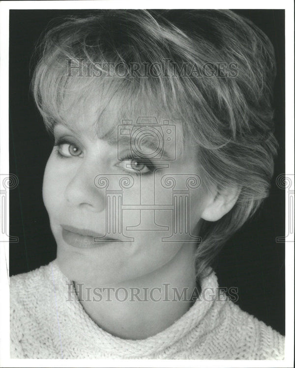 1992 Press Photo Actress Susan Dey Marilyn Beck Column - Historic Images