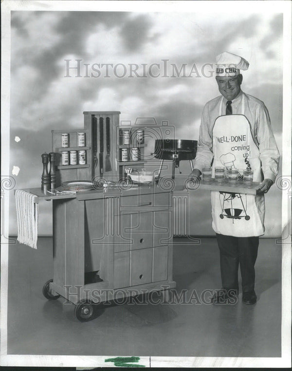 1971 Press Photo Television Personality Tom Frandsen - Historic Images